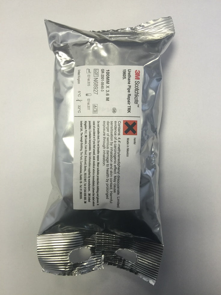 3M Scotchkote Urethane Pipe Repair 100mm x 3.6mtr PR504 TRK19605 IMPA ...